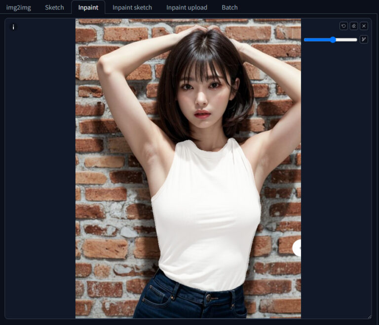 同じポーズのまま服を脱がせる方法 レベル1：一番簡単な服装ポーズで脱がせる | AI for Beginner